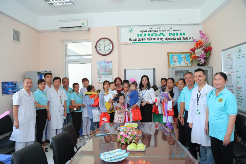 Khoa Nhi – Bệnh viện Đa khoa Đức Giang | Phòng khám tốt - Vì sức khoẻ cộng đồng Việt